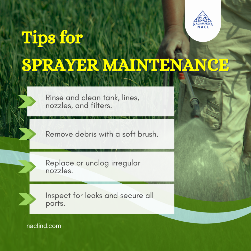 Tips For Sprayer Maintenance